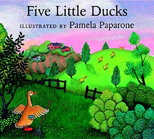Amazon | Five Little Ducks: A Traditional Nursery Rhyme | Paparone ...