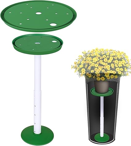 Amazon.com : YLSAZL 2 Pack Adjustable Height Plant Risers for Inside ...
