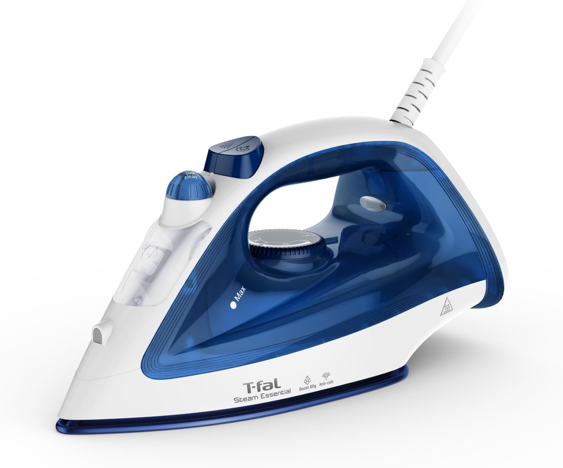 Plancha de Vapor T-Fal Express Steam Vino Neón Suela Durilium Airglide ...