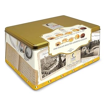 Amazon.com: Matilde Vicenzi Verona Cookie Tin - Gourmet Italian Cookies ...