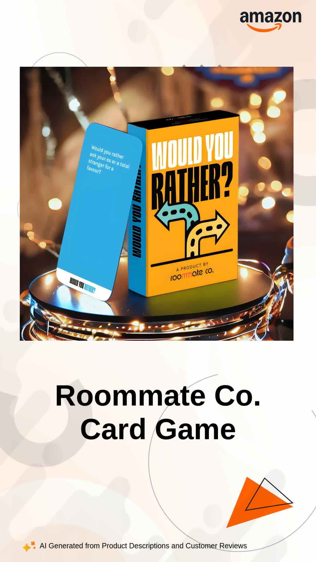 Watch Roommate Co. Card Game on Amazon Live