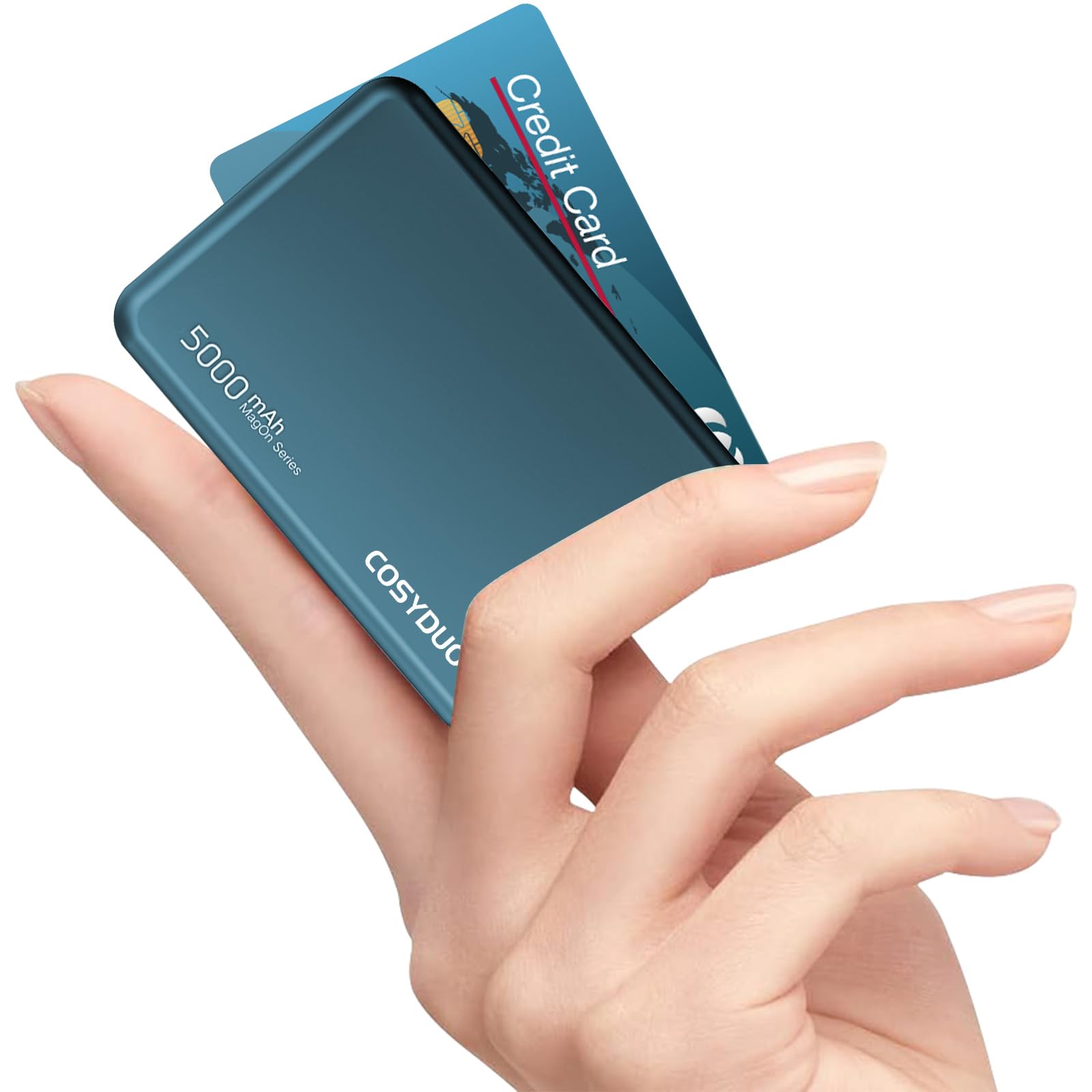 Amazon.com: COSYDUO Small Magsafe Battery Pack, 5000mAh Slim Wireless ...