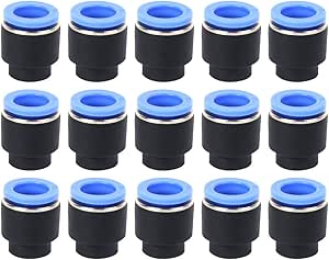 Amazon.com: 50PCS Plastic Pipe Plug, Pneumatic Cap Style Plug Fitting ...
