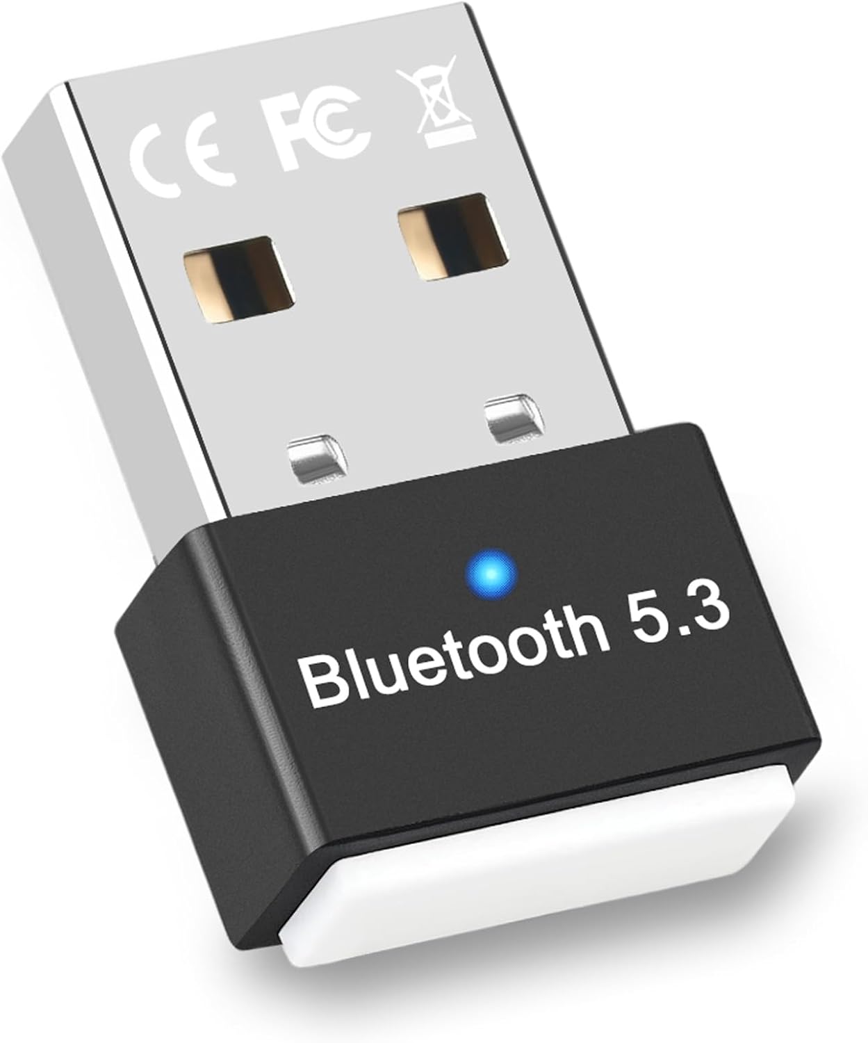 Amazon.com: GAROGYI USB Bluetooth 5.3 Adapter for PC Supports Windows ...