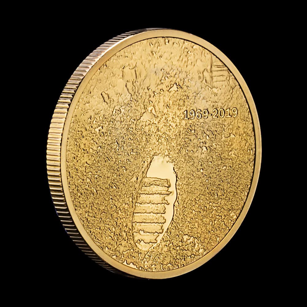 The Eagle Has Landed Coin Apollo 11 NASA Challenge Coin - 'The Eagle ...