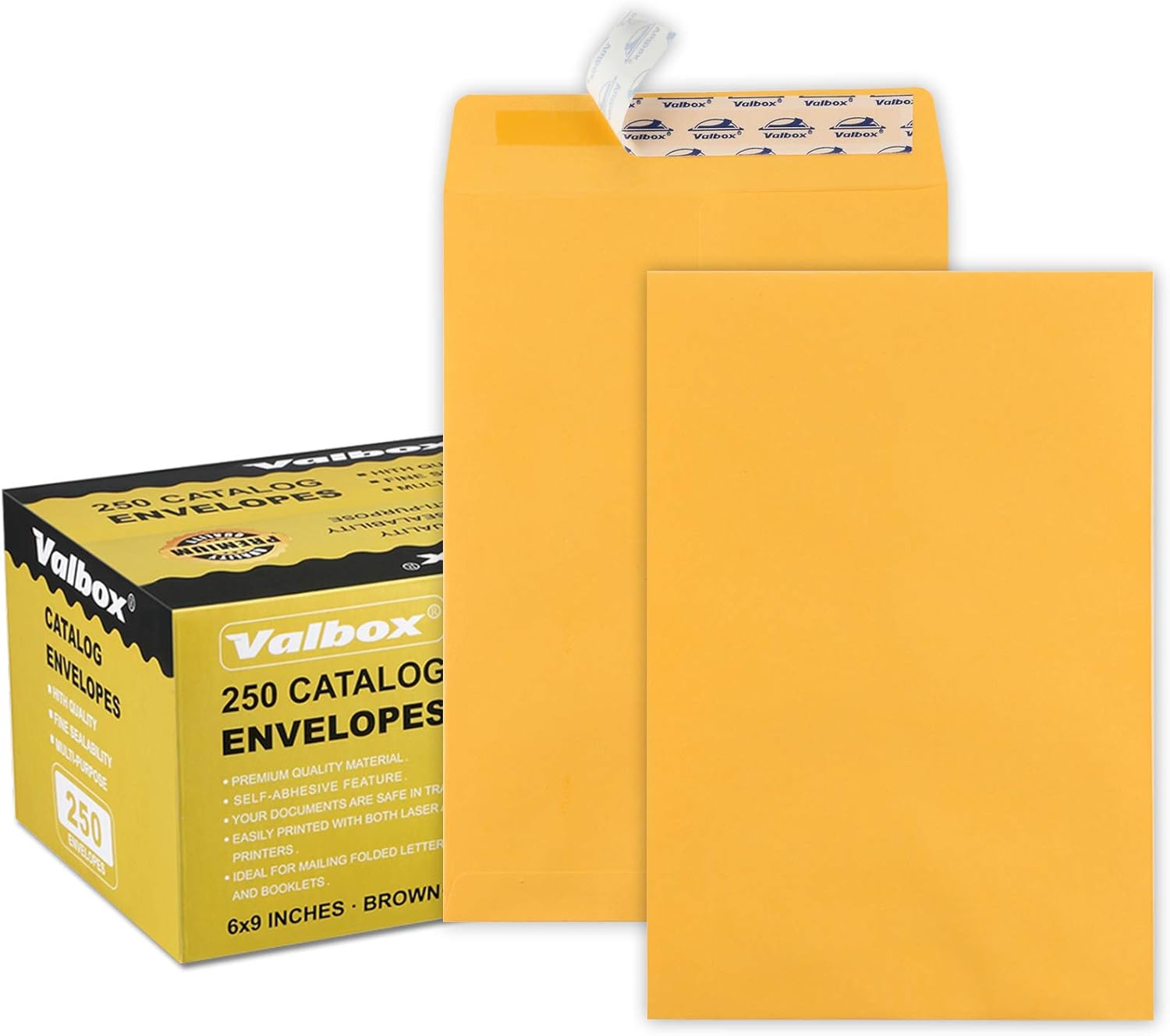 Amazon ValBox 6x9 Self Seal Catalog Security Envelopes 250 Count amazon-valbox-6x9-self-seal-catalog-security-envelopes-250-count