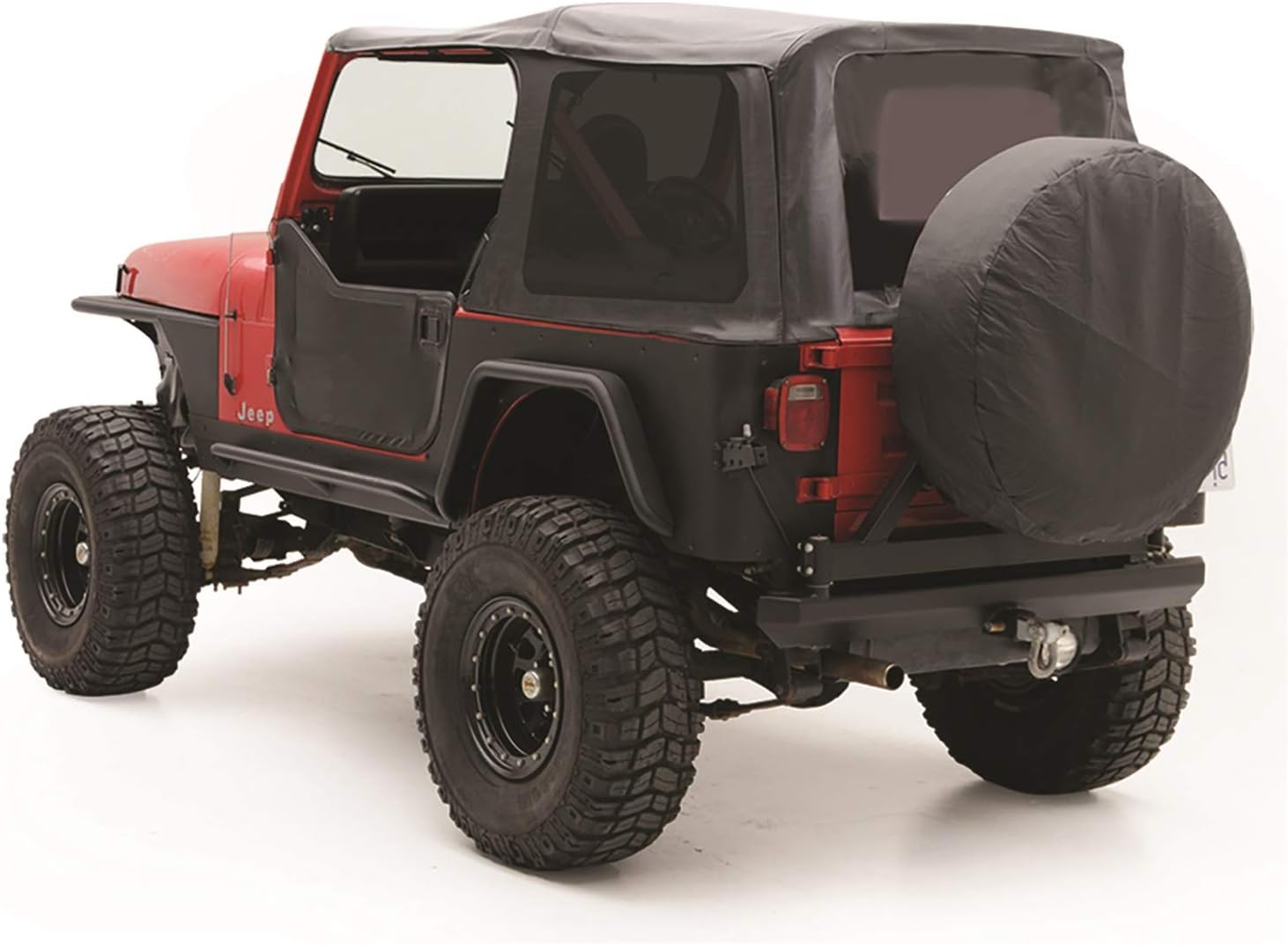 Smittybilt Replacement Soft Top with Tinted Windows and Door Uppers ...