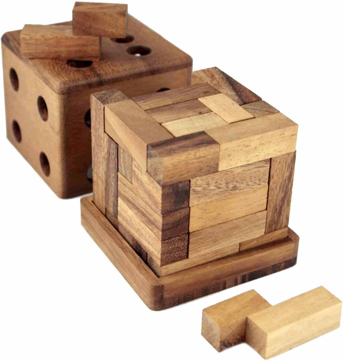 Amazon.com: Great Z Cube Wooden Puzzle Brain Teaser : Toys & Games