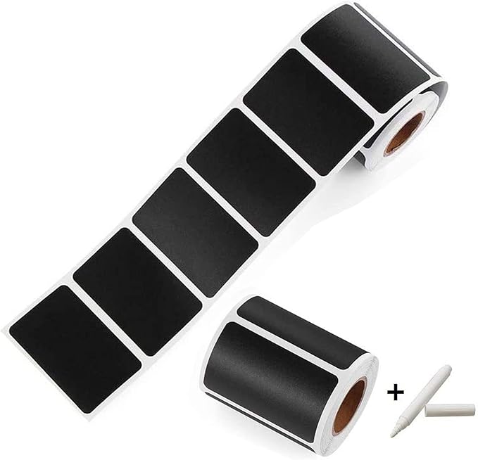 Amazon.com : Chalkboard Labels Stickers Reusable Labels for Jars ...