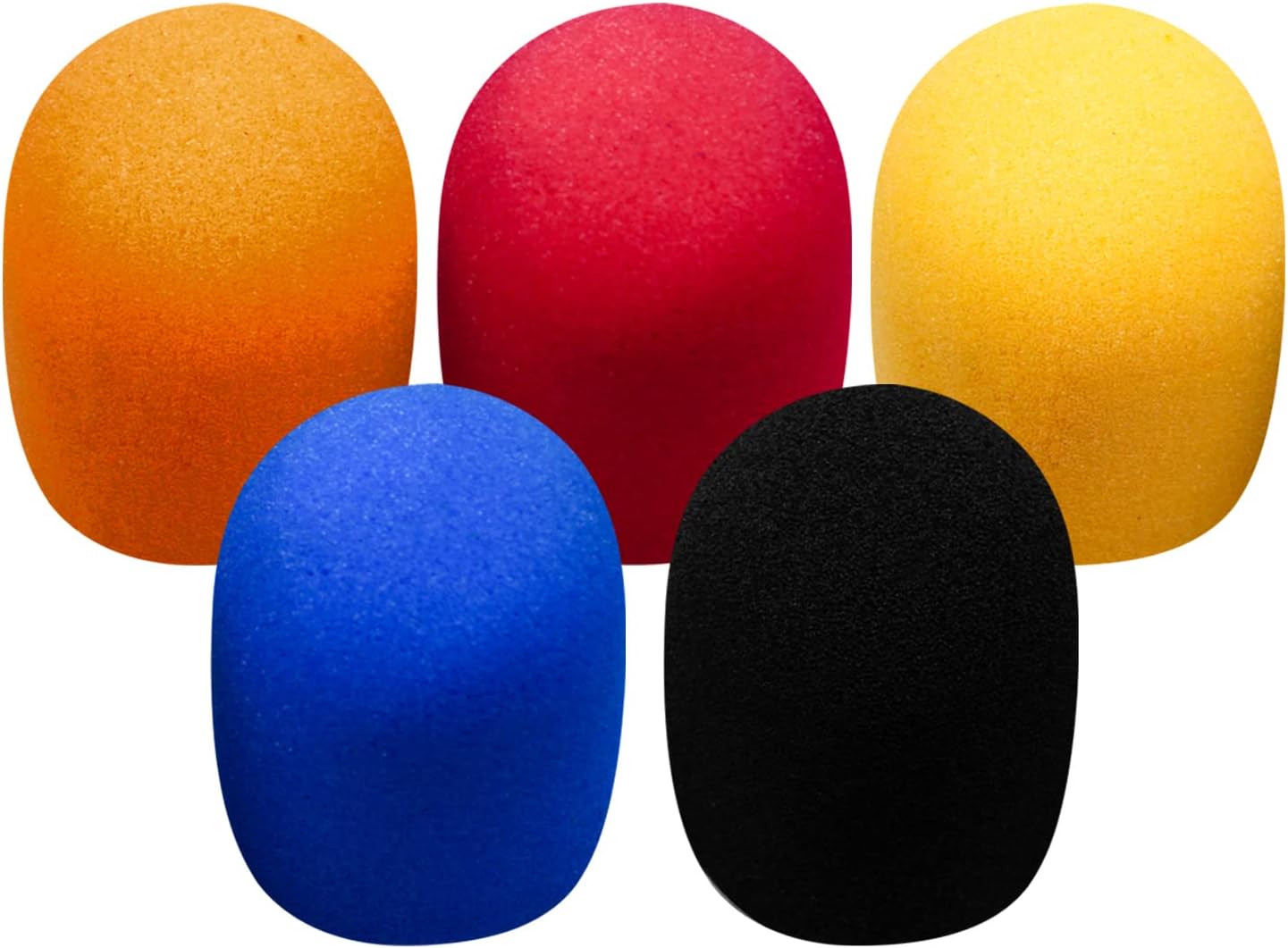 Amazon.com: Microphone Cover Thick Mic Cover Colorful Foam Microphone ...