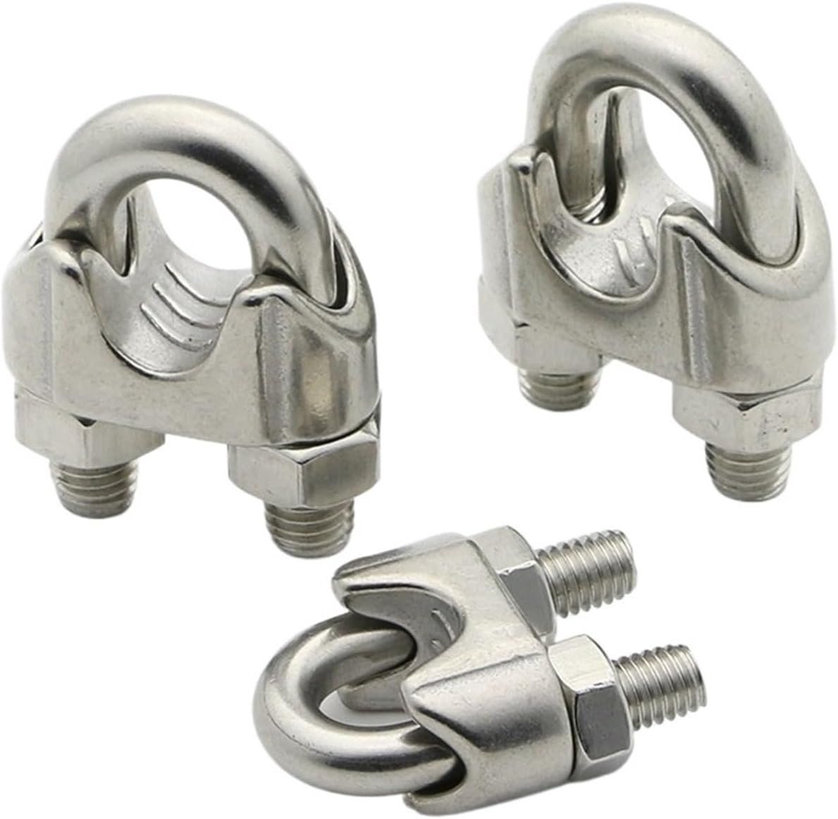 1PCS 316 Stainless Steel U Type Clamp Wire Rope Clips M2 M3 M4 M5 M6 to ...