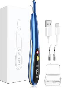 Electric Tooth Cleaner WiFi Visual Smart Tartar Remover with LED Light ...