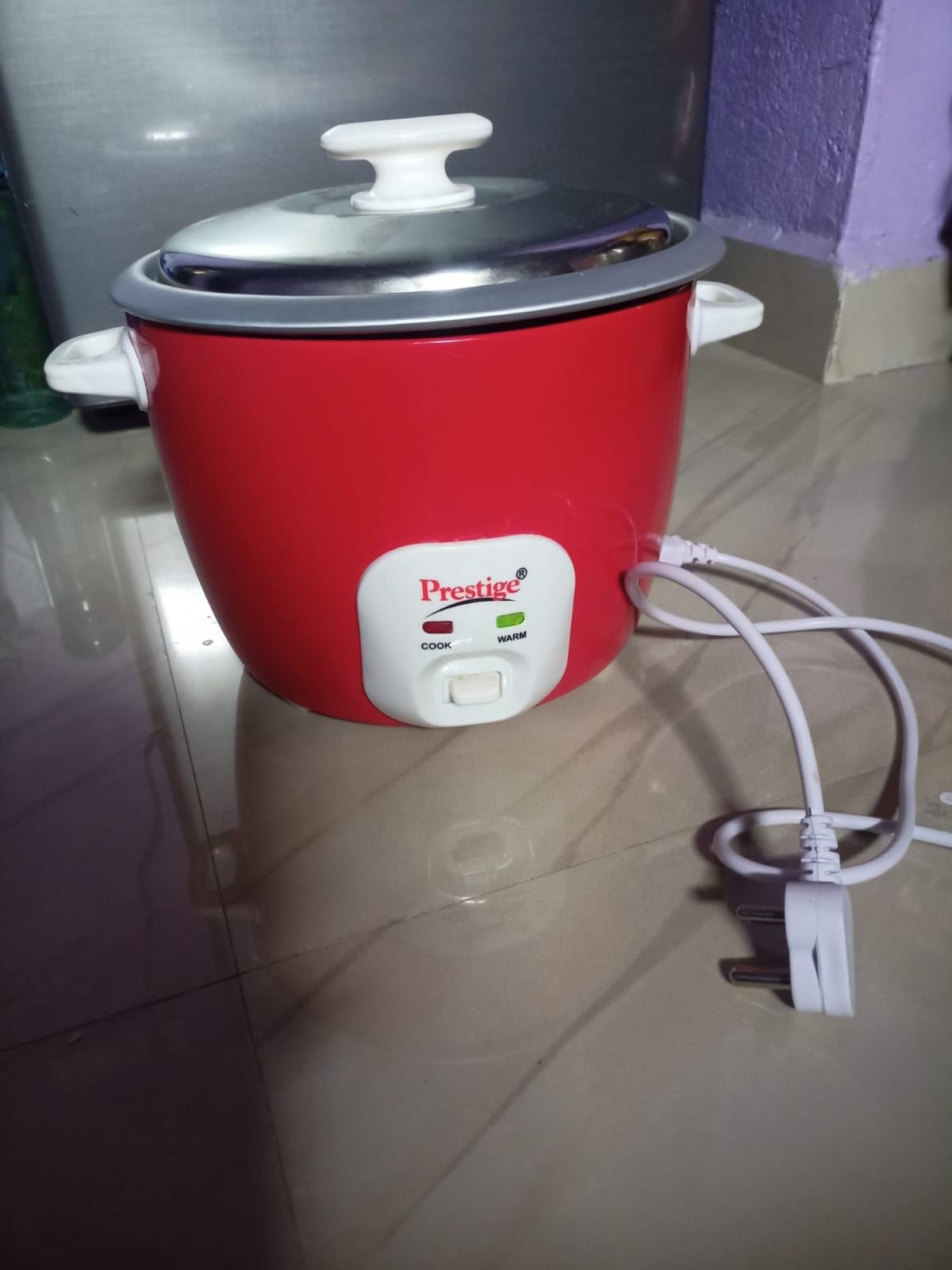 Buy Prestige Delight Electric Rice Cooker Cute 1.8-2 700 watts with 2 ...