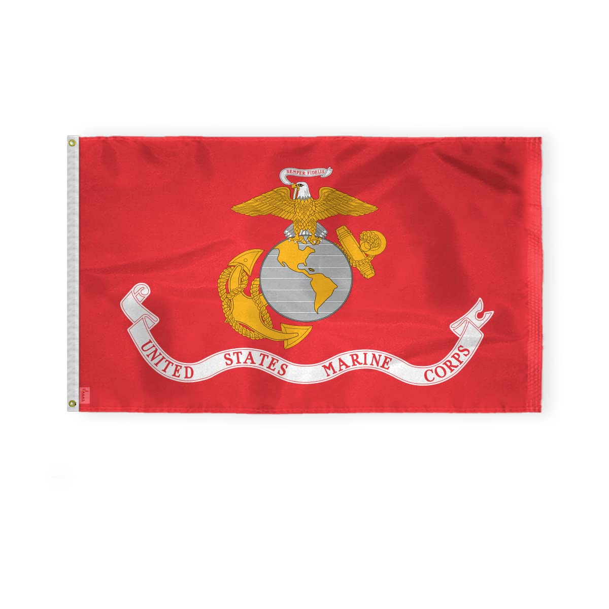 Amazon.com : AGAS Marine Corps Flag 3x5 Ft - Printed 200D Nylon Canvas ...