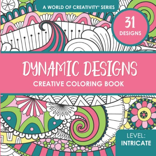 Amazon.com: Dynamic Designs Creative Coloring Book: 31 Whimsical ...