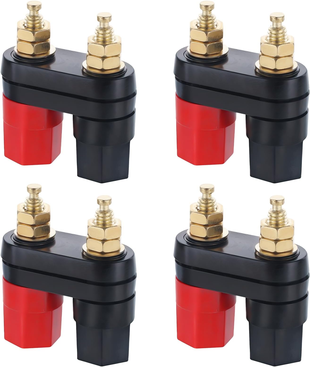 Amazon.com: Banana Jack 4Pcs Banana Plug Jack Female Socket Gold Plated ...