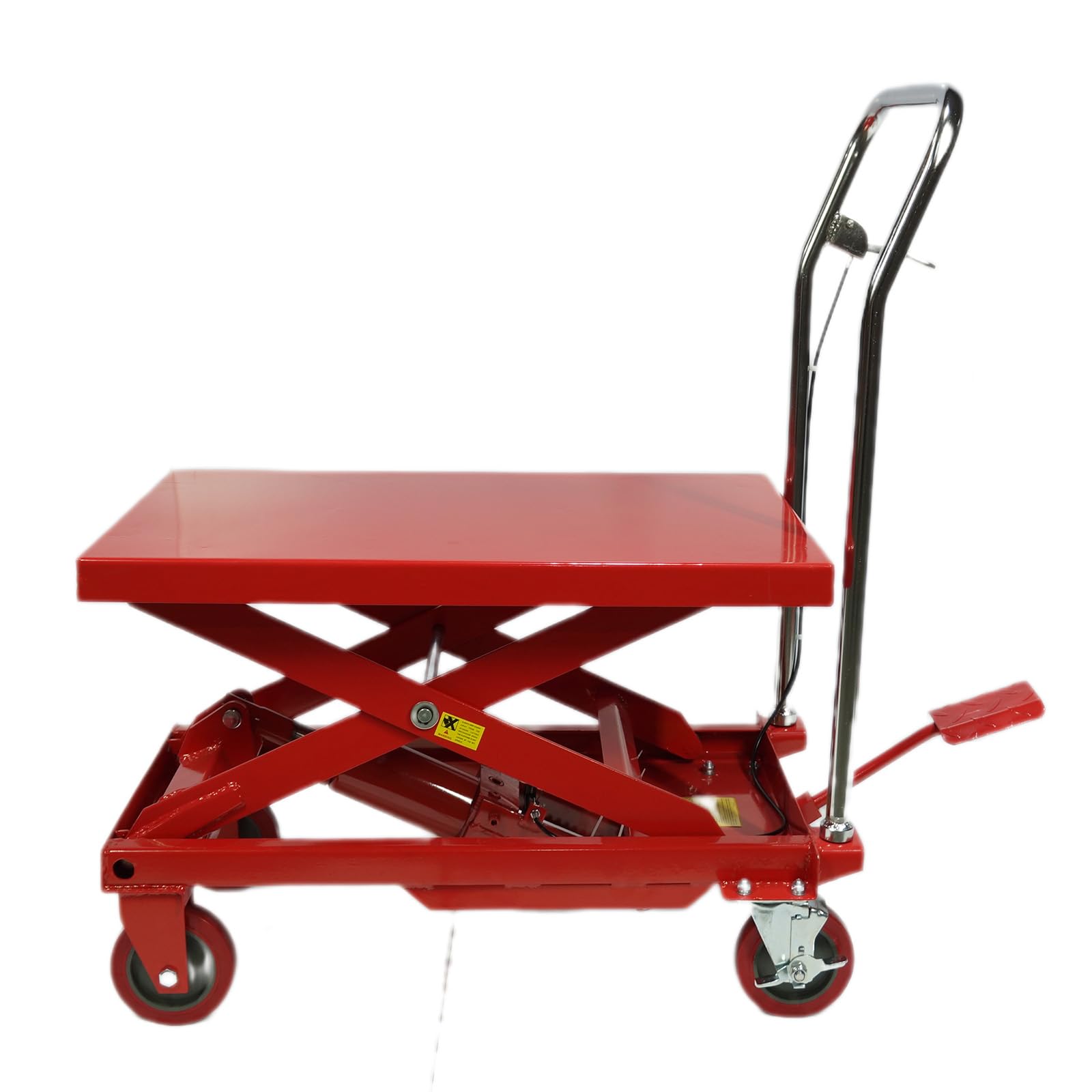 Snapklik.com : 660 LBS Double Scissor Lift Table, Cart Lift Table Cart