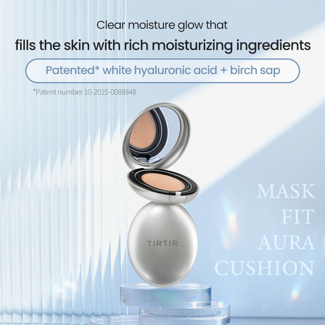 Snapklik.com : TIRTIR Aura Glow Cushion Semi-Glow Finish, 72-Hour ...