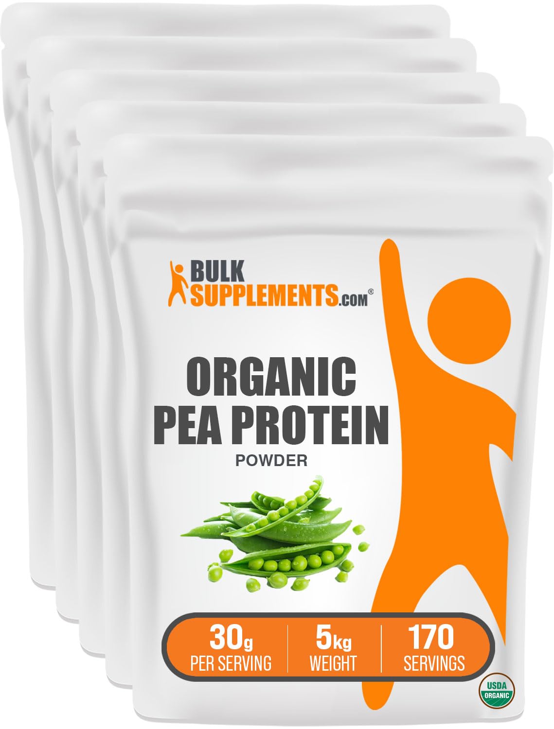 Buy BULKSUPPLEMENTS.COM Pea Protein Isolate Powder - Unflavored, No ...