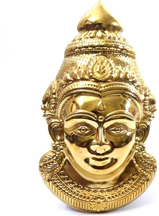 Buy AMKL Brass Laxmi Mukhota. Online at Low Prices in India - Amazon.in