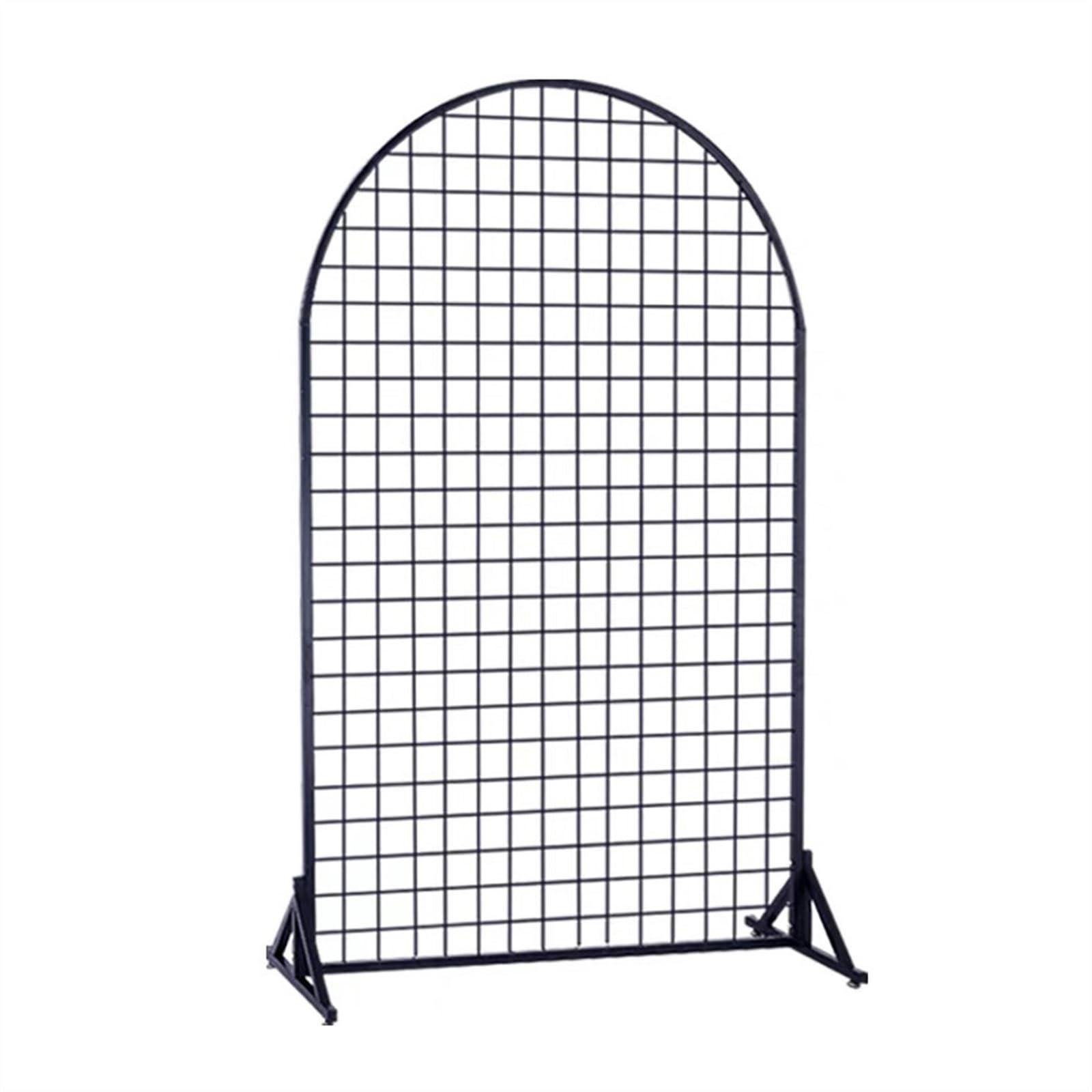 PFCDZDU Floor Standing Wire Grid Panel Tower, Retail Shop Mesh Display ...