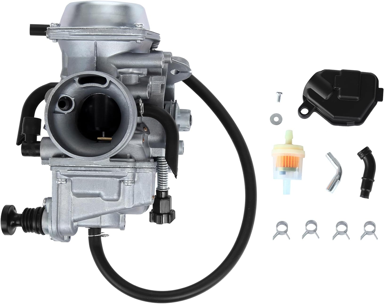 Amazon.com: Carburetor Choke Cable and Starter Valve Plunger Kit ...