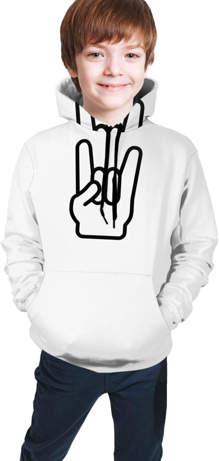 Amazon.com: Asl (American Sign Language) I Love You Unisex Teen ...