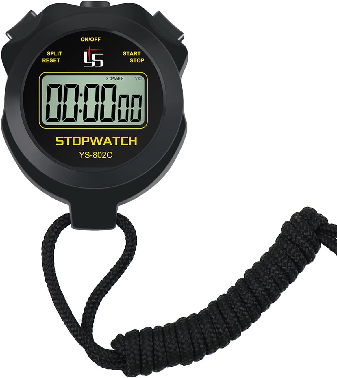 Amazon.co.jp: Xluvuvuk Stopwatch Timer with On/Off, No Clock, No Date ...