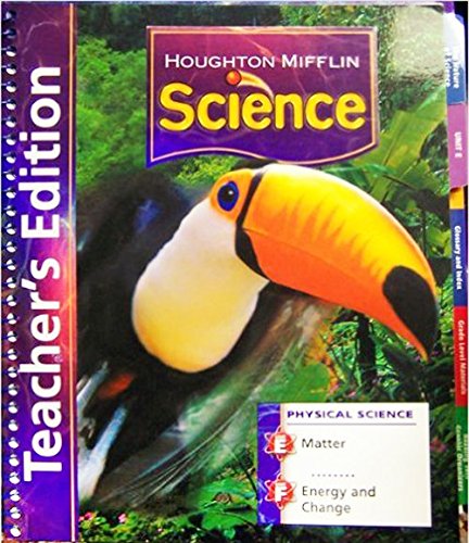 Houghton Mifflin Science: Teacher's Edition Unit Book Level 3 Physical 2007: 9780618592029 ...