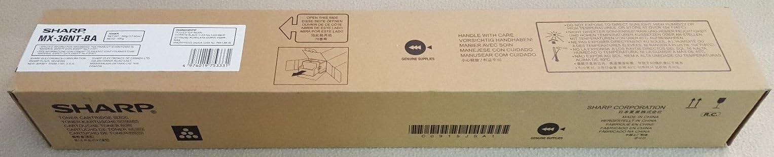 Amazon.com: Sharp MX-36NT-BA MX-2610 2615 2640 3110 3115 3140 3610 3640 ...