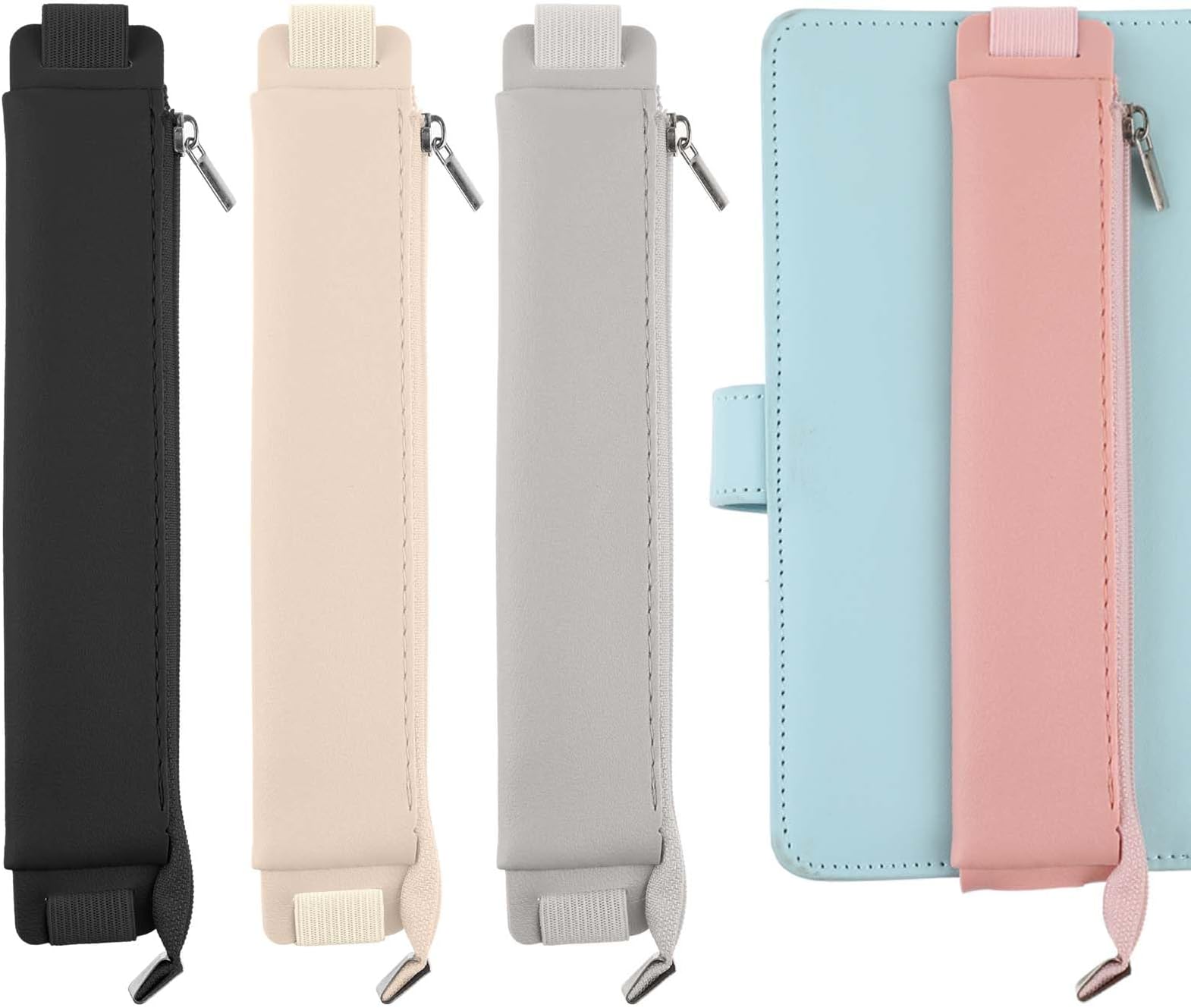 Amazon.com : 2Pcs Elastic Pen Holder for Notebook, Adjustable Pen ...