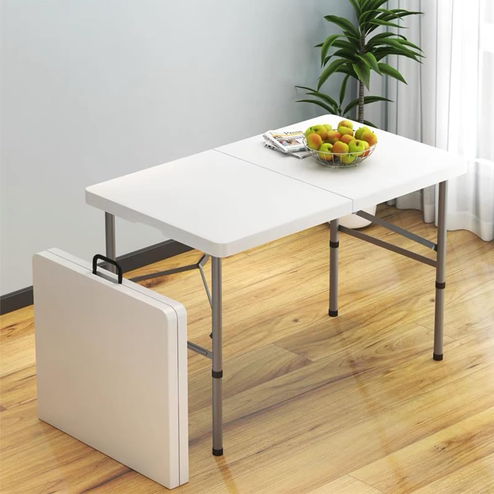 Amazon.com: RICA-J 4FT Folding Table,Portable Plastic Picnic Party ...