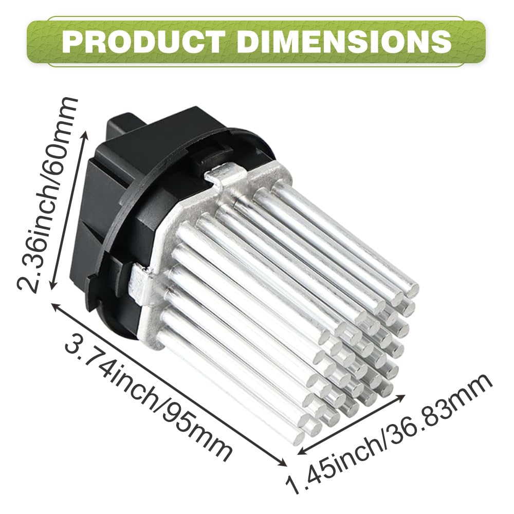 Mercedes SLS AMG Resistor HVAC Blower Motor Resistor 2048707710 For ...