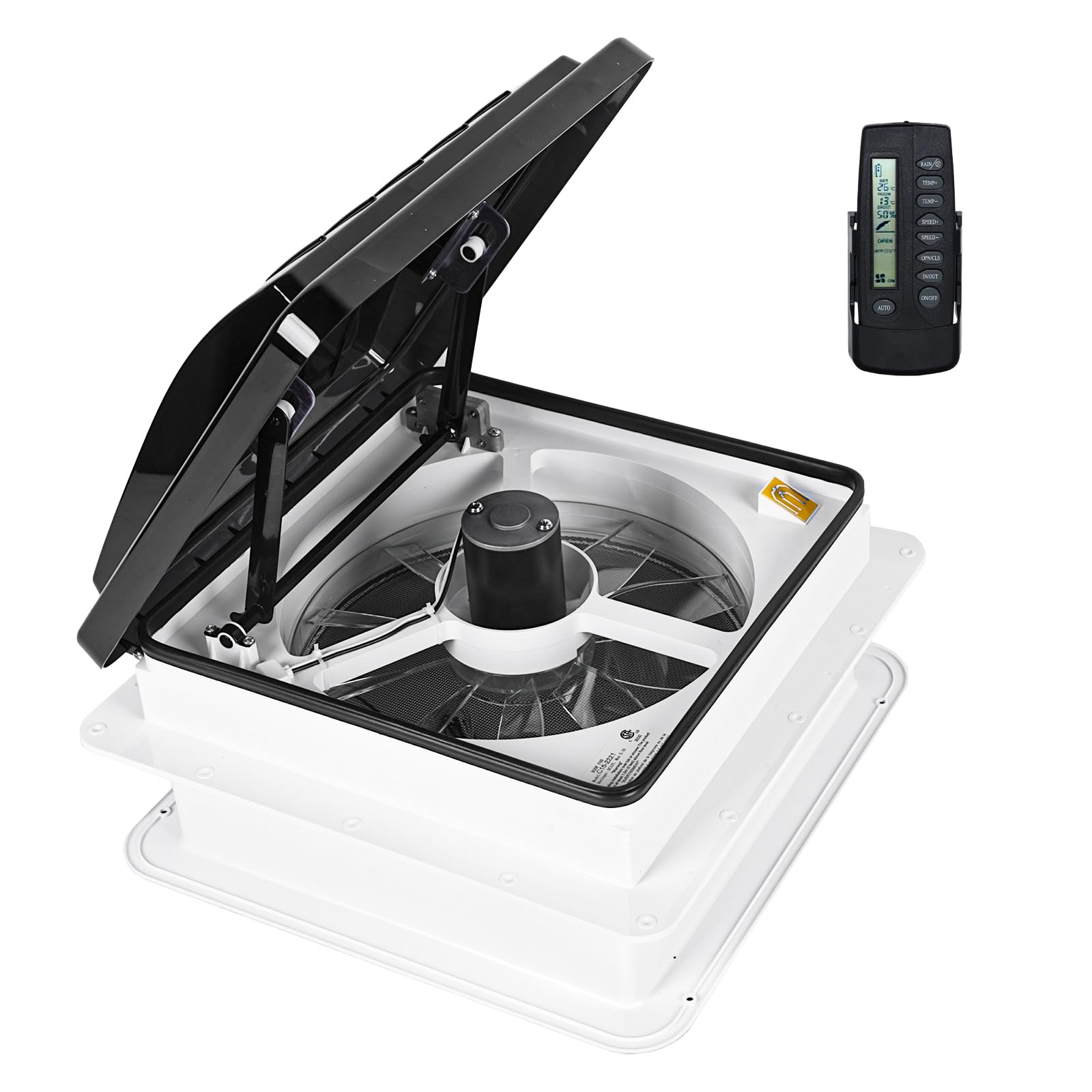 Amazon.com: LCyindu RV Roof Vent Fan 14",Continuously Variable ...