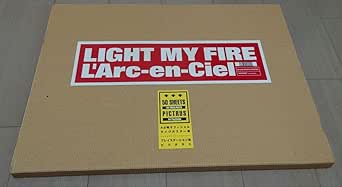 Amazon.co.jp: L'Arc en Ciel Light My Fire Official Live Poster ...