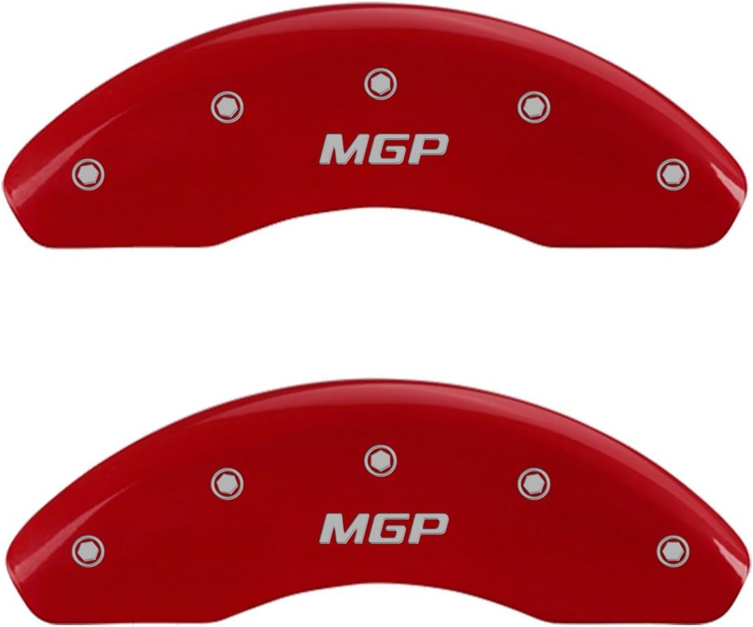 Amazon.com: MGP Caliper Covers 26057SMGPRD 'MGP' Engraved Caliper Cover ...
