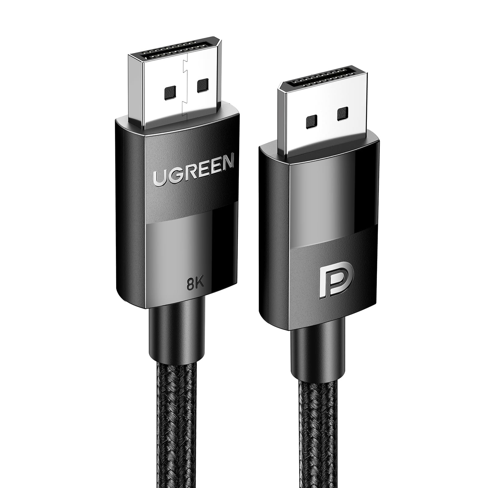 Amazon.com: UGREEN VESA Certified 8K DisplayPort Cable 6.6FT, DP 1.4 ...