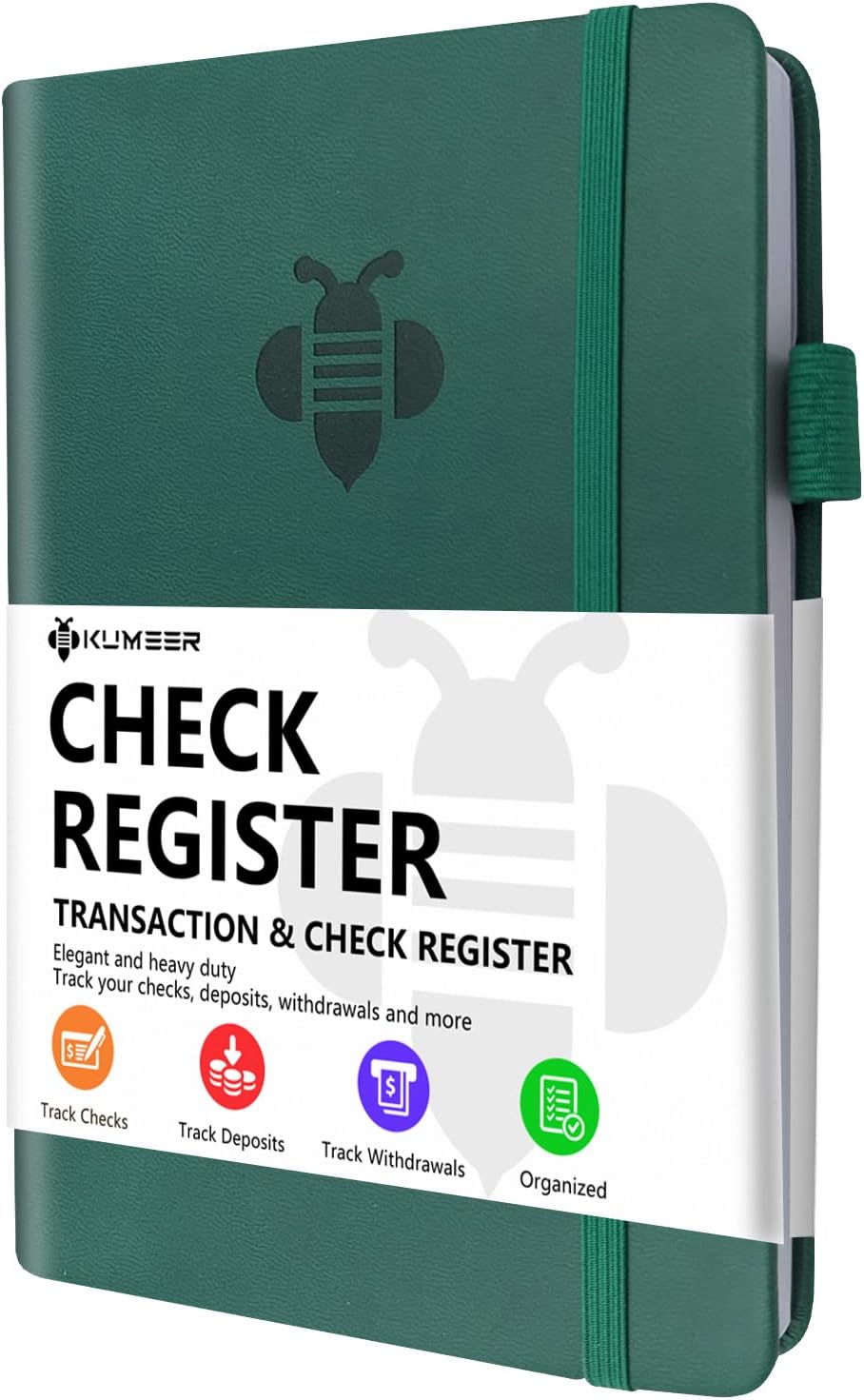 Amazon.com : KUMEER Check Register – Elegant Check Registers for ...