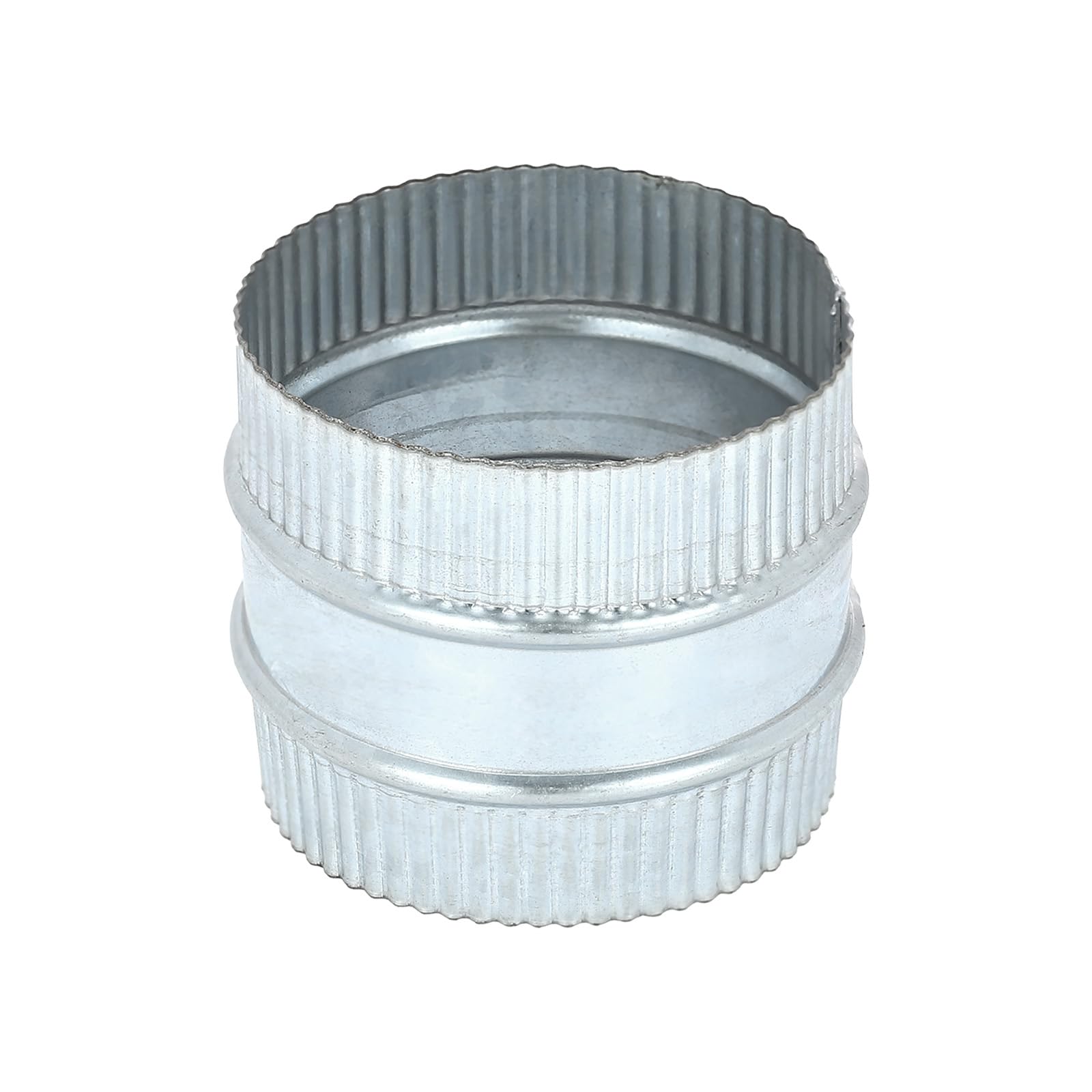 PATIKIL 3 Inch Duct Connector Coupling, Galvanized Steel Straight Dryer ...