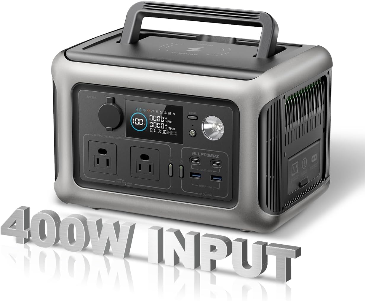 [Upgraded Version] ALLPOWERS R600 Super-Quiet Portable Power Station ...