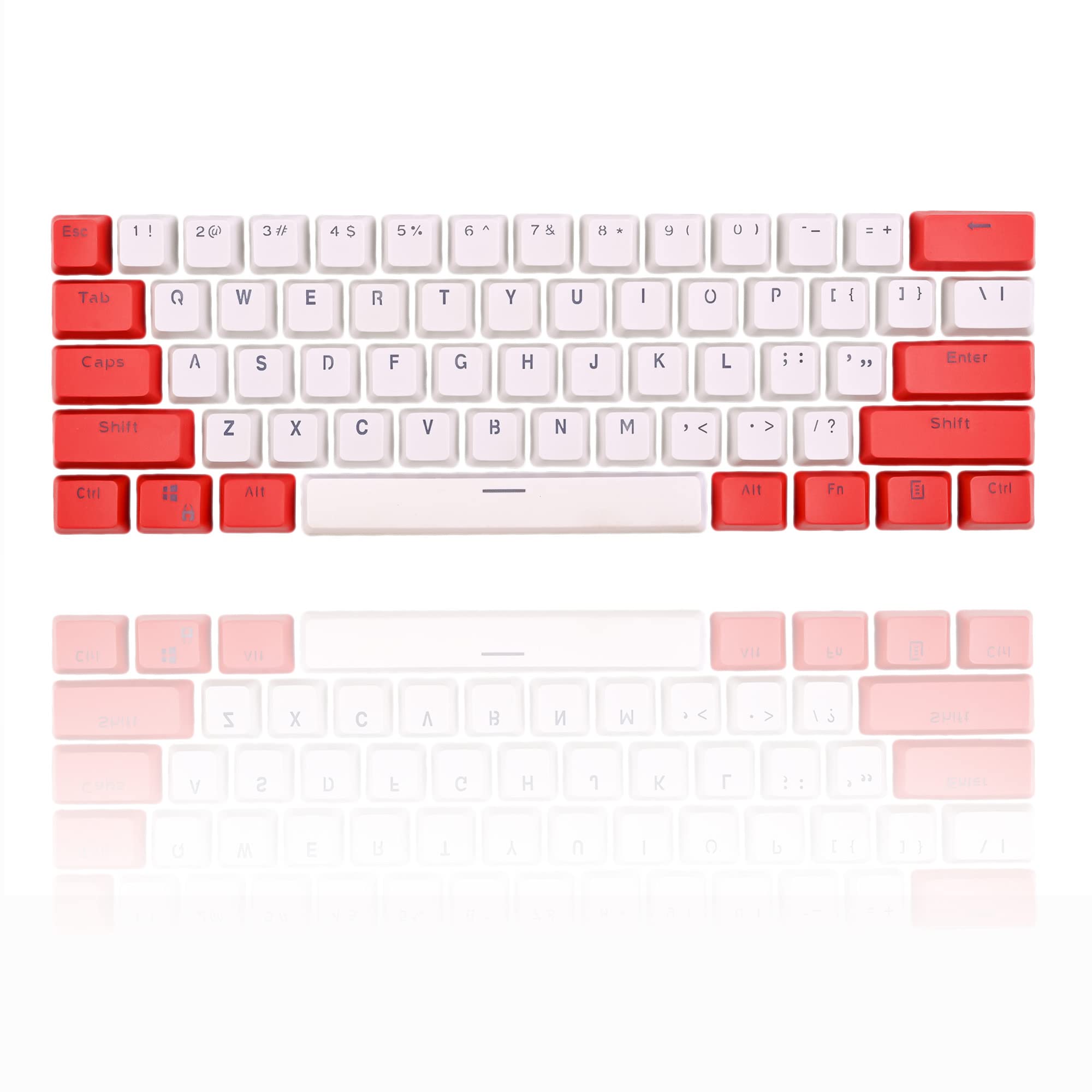 Buy GTSP Backlit Keycaps for 60 Percent Keyboard, RK61 PBT Keycaps OEM ...