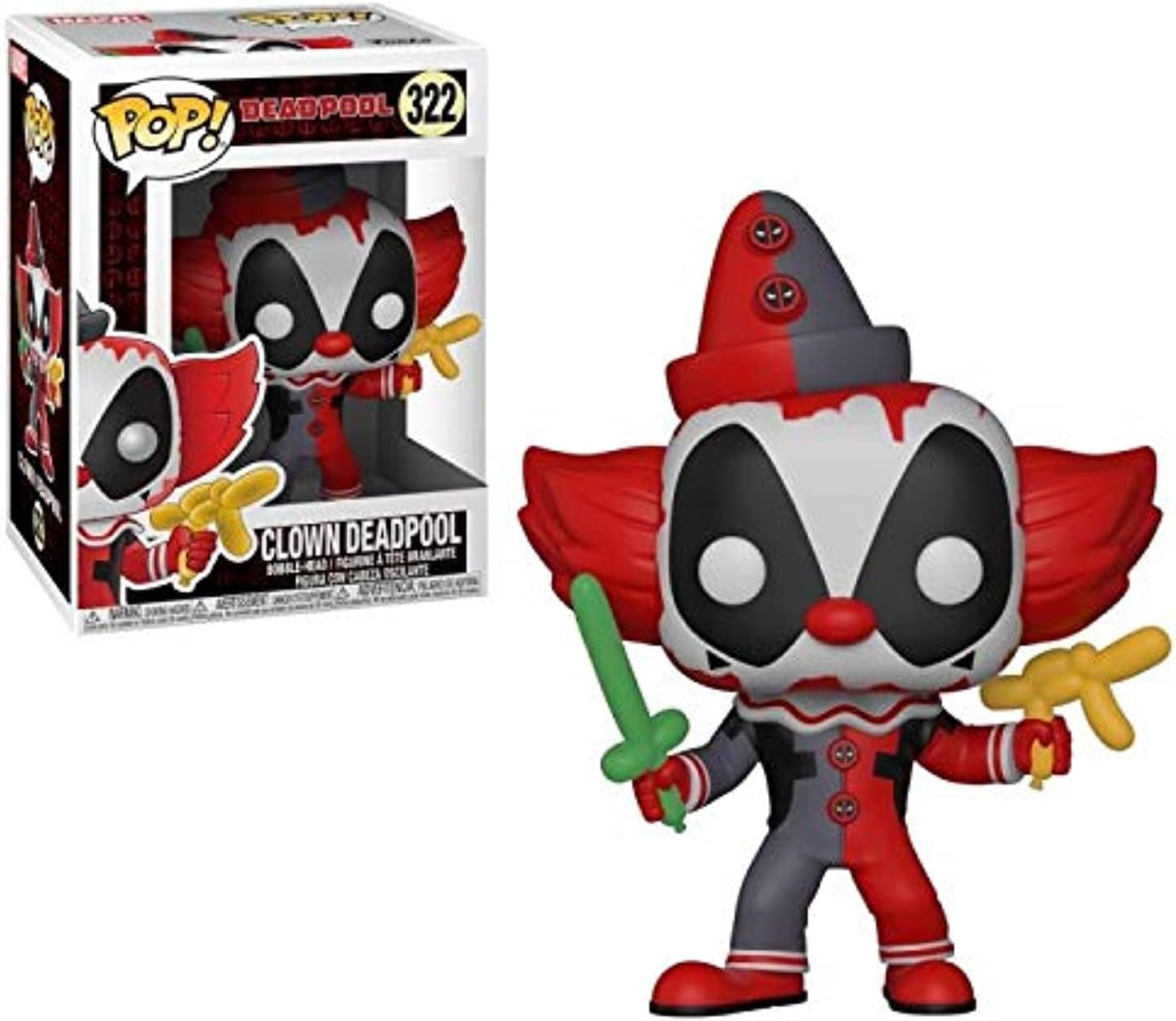 Amazon.com: Funko POP! Marvel: Paintball Deadpool Only at GameStop ...