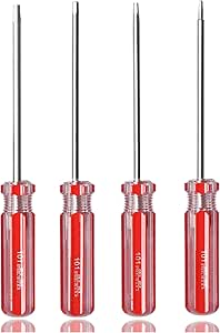 SKZIRI Hex Driver Set 1.5mm 2.0mm 2.5mm 3.0mm, 4PCS Hex Allen Wrench Screwdriver Set Key Driver ...