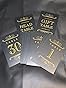 Amazon.com: Black and Gold Table Number Cards 1 - 30 , Gold Stamped 4 ...