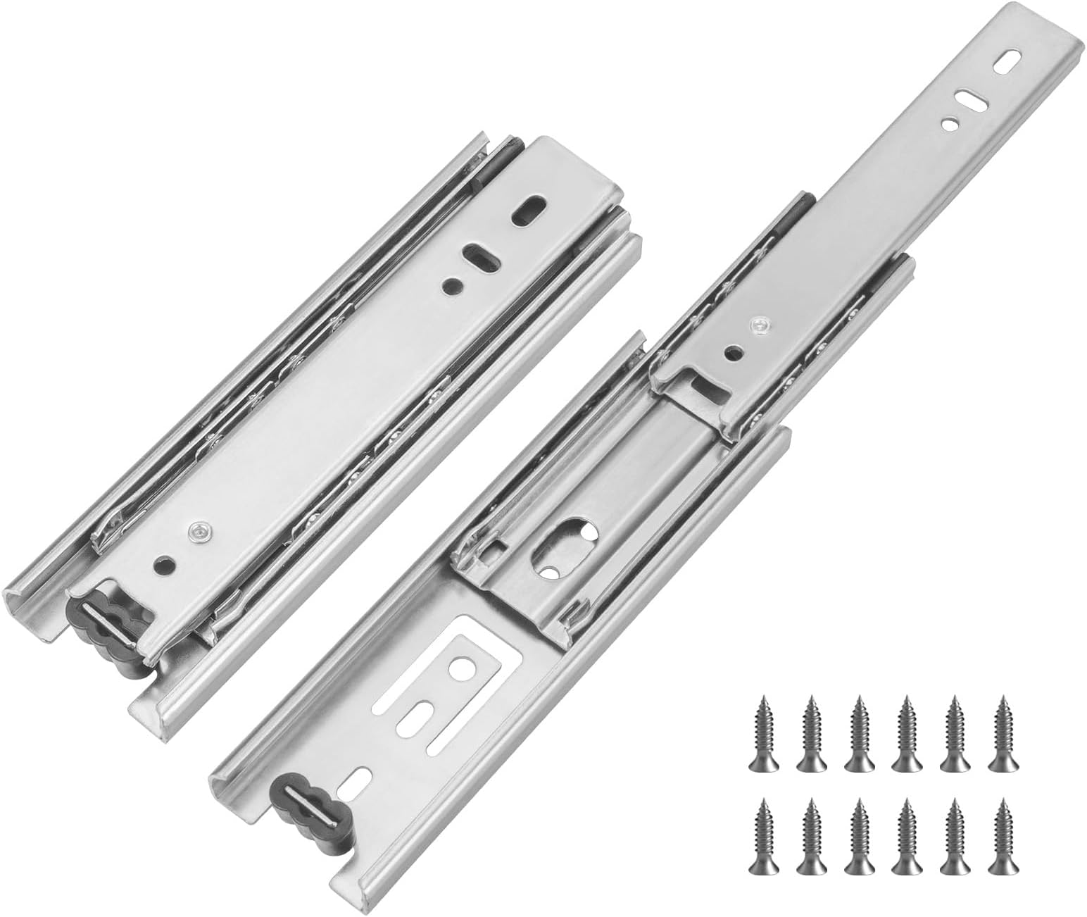 Csdtylh Drawer Slides, 2Pcs 8 Inch Drawer Slides, Undermount Heavy Duty ...