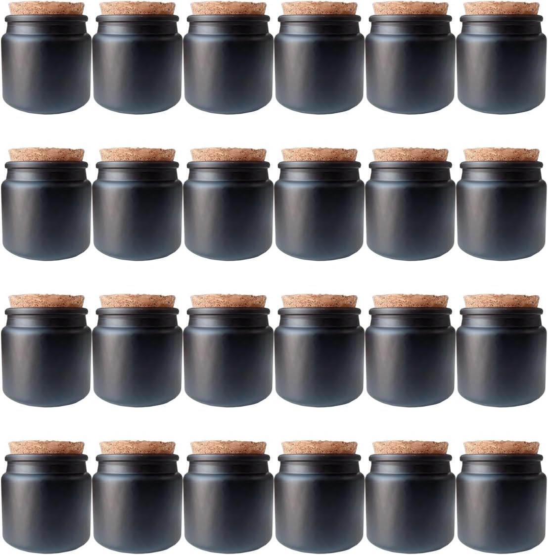 Amazon.com: Danmu 16 Pack 200ml Small Glass Bottles,Mini Glass Jars ...