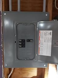 Square D - HOM1224L125PC Homeline Load Center with Cover, Gray, 125-Amp ...