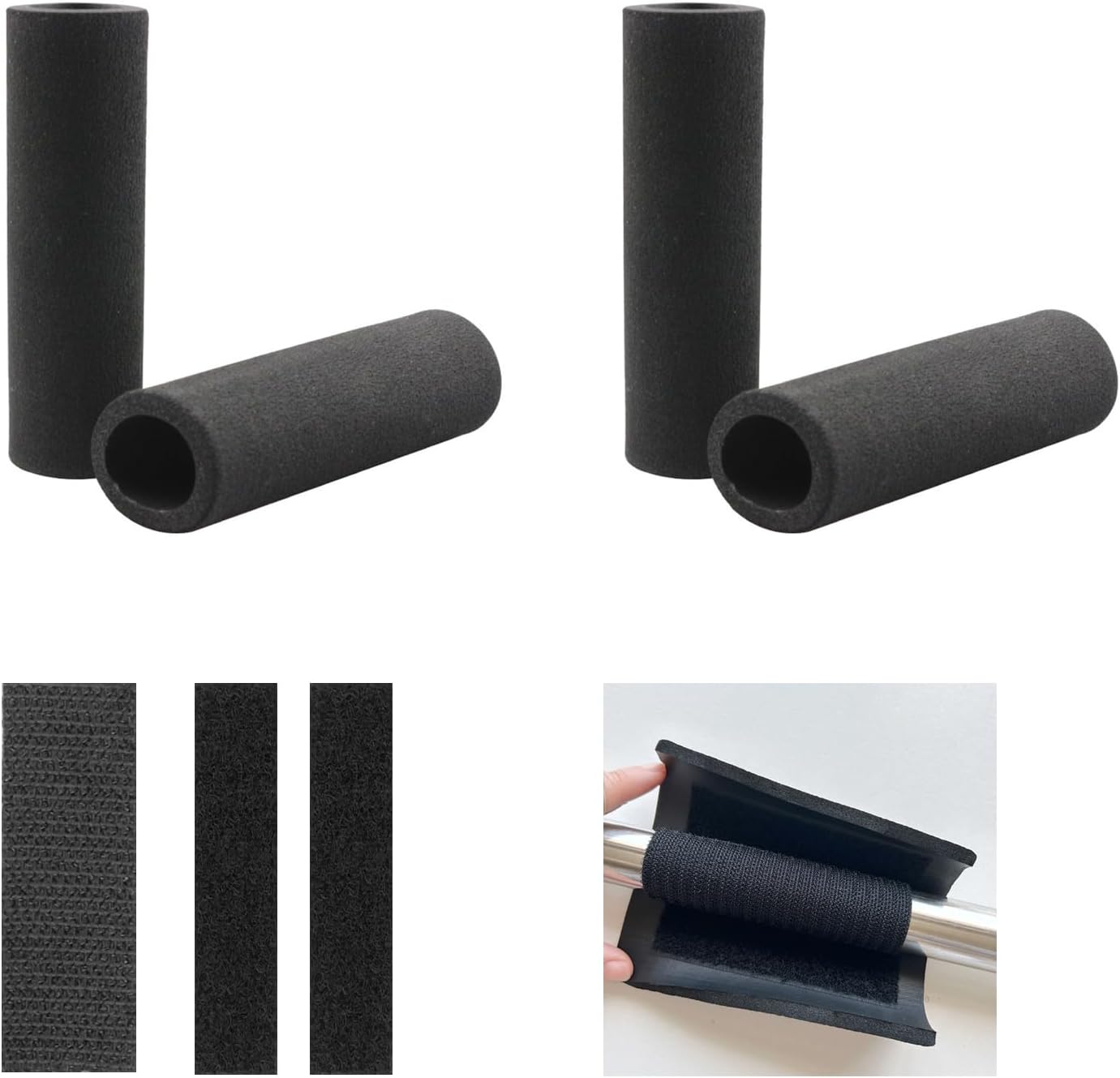 Amazon.com : Wzttdm 4Pcs Foam Handle Cover, NBR Rubber Grip, 4.3 Inch ...