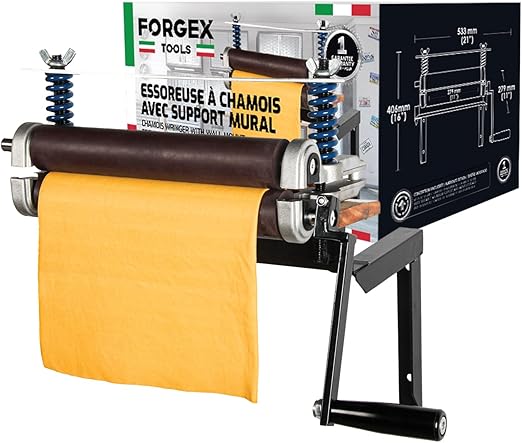 Amazon.com: Arenco Forgex Tools - Heavy-Duty Chamois Wringer with Wall ...