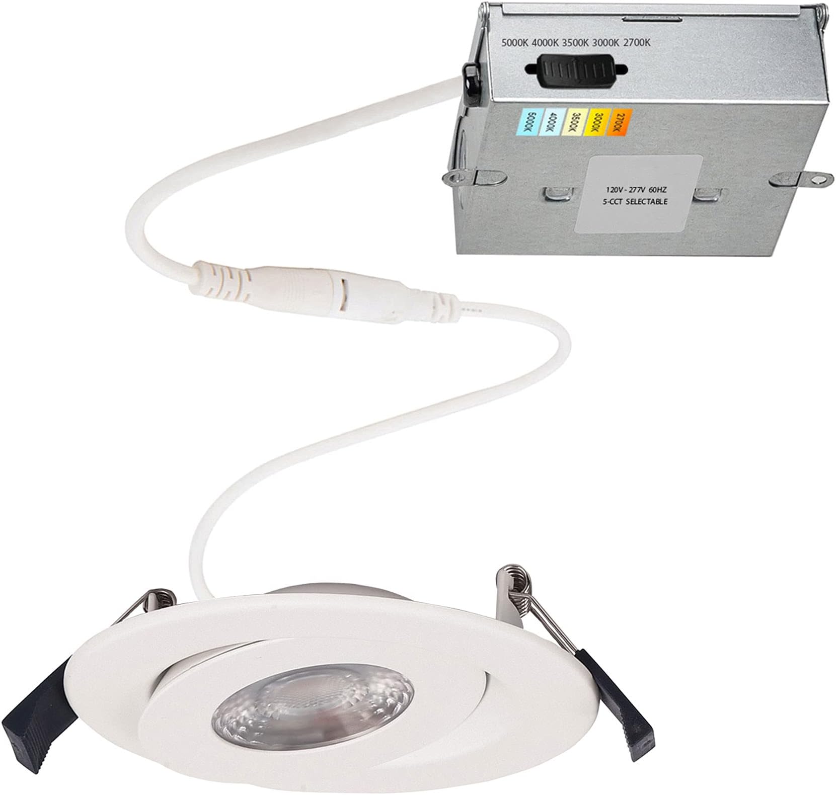 WAC Lighting R3BRD-F930-WT Oculux 3.5" LED Round Open Reflector Trim ...
